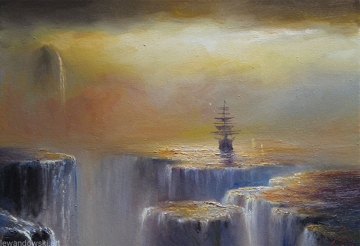 OIL PAINTING: ISLANDS OF MY DREAMS - Mariusz Lewandowski art