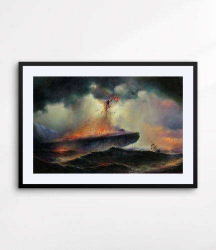 Anger of Poseidon - Fine Art Print | Mariusz Lewandowski Official Gallery